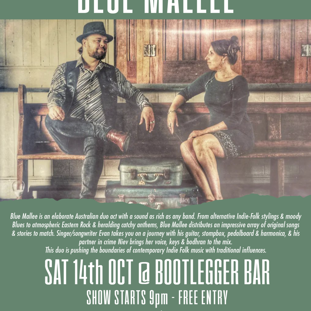 Fusion Boutique Presents BEATS & BALLADS @ BOOTLEGGER – BLUE MALLEE ...