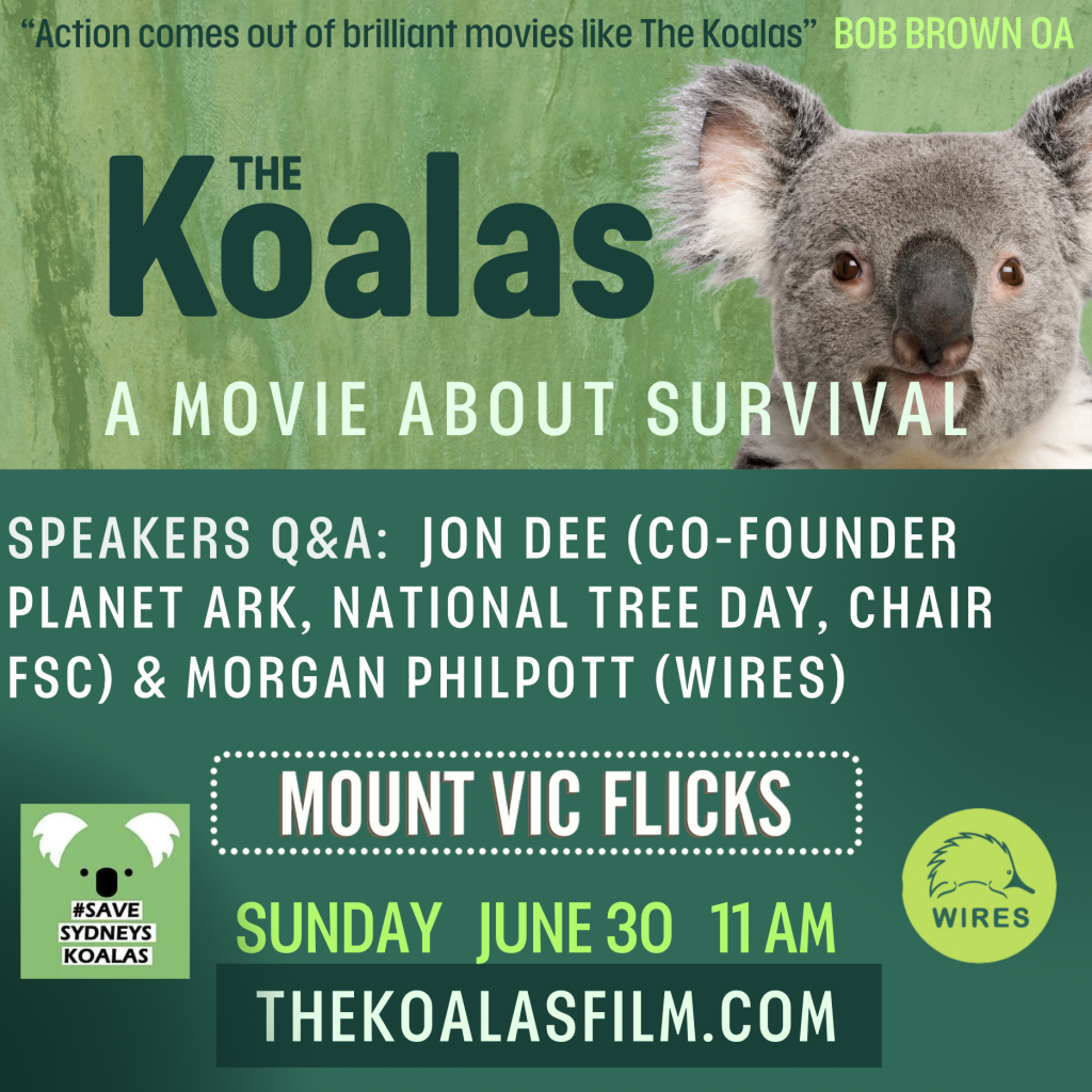 "The Koalas" Film @ Mount Vic Sunday 30th June 11am + Q&A Panel - Radio Blue Mountains
