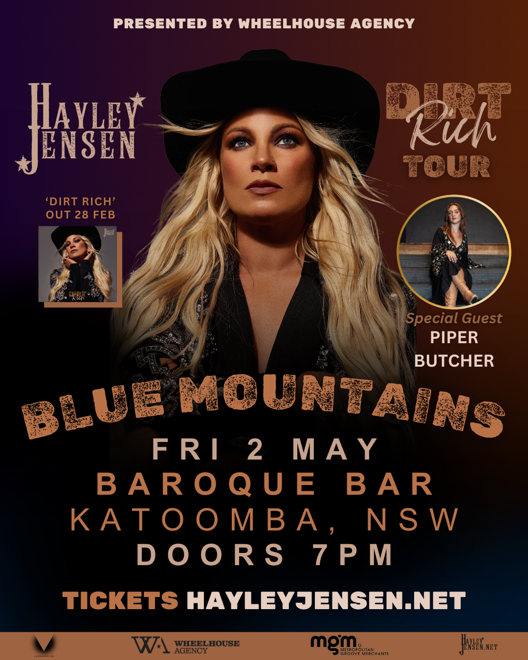 🌟🤎Hayley Jensen - Dirt Rich Tour 🤎🌟 - Radio Blue Mountains
